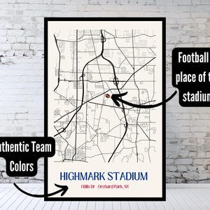 Highmark Stadium - Buffalo Bills - Stadium Art Print - Hand Made - Etsy