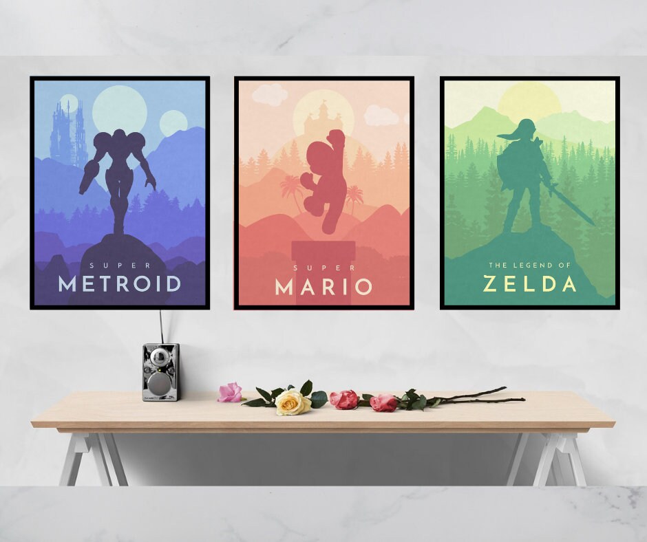 Super Mario And Legend Of Zelda