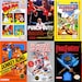 Nintendo Game Covers Poster Art: Vintage NES Game Room Decor - Etsy