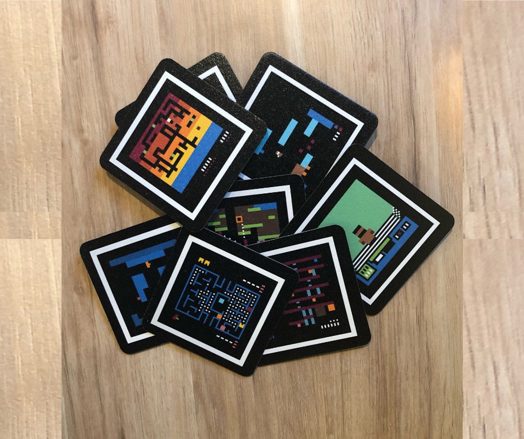 Nintendo Drink Coasters, Minimalist, Retro Classic Arcade, Video Game ...