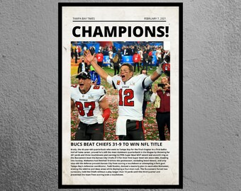 Tom Brady Gronk Poster - Etsy
