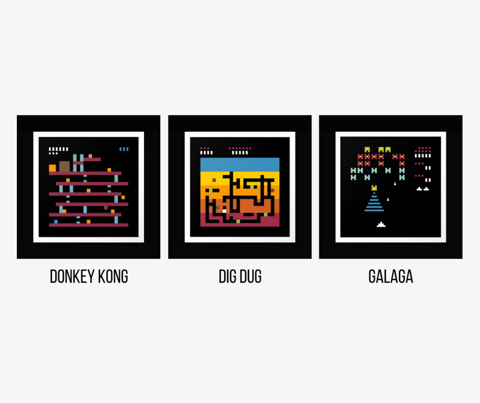 Nintendo Drink Coasters Minimalist Retro Classic Arcade - Etsy