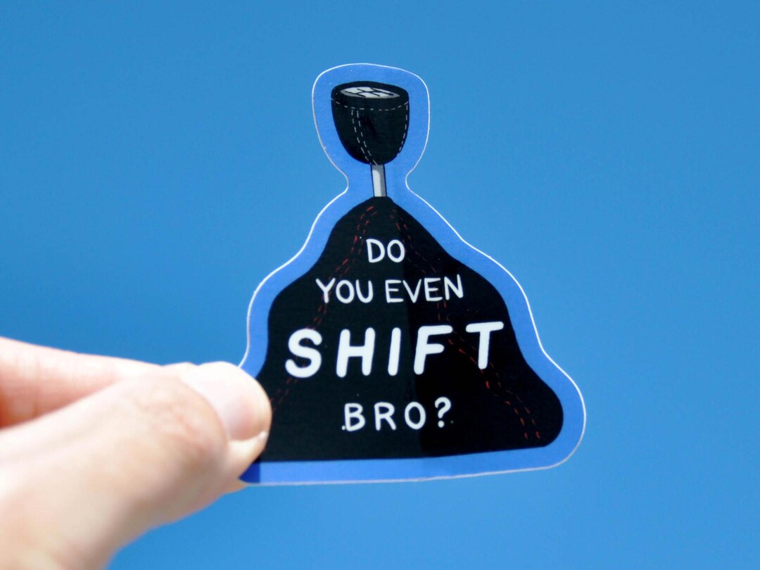Stick Shift Sticker | Manual Transmission | Driver Sticker - Etsy