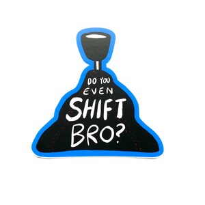 Stick Shift Sticker Manual Transmission Driver Sticker - Etsy