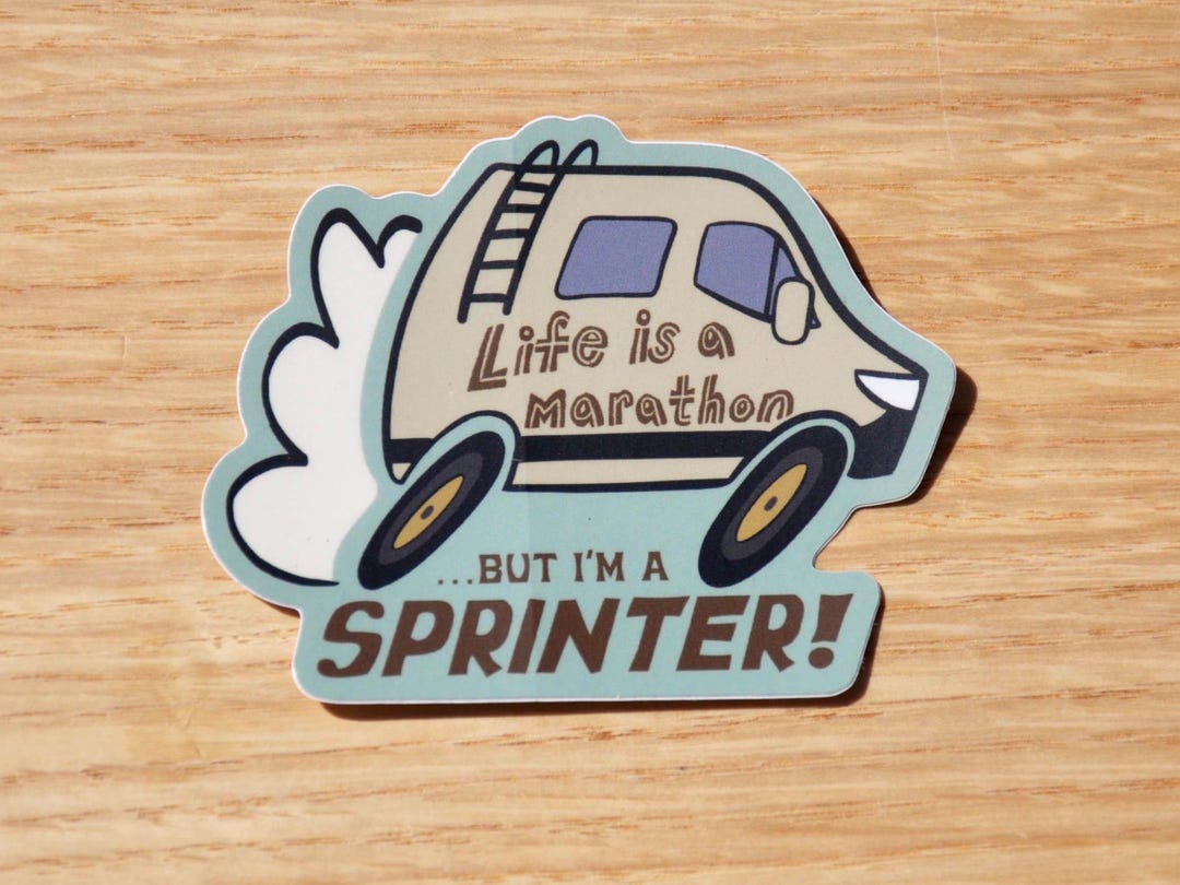 Sprinter Van Sticker | Vanlife Sticker | Overland Sprinter Sticker ...