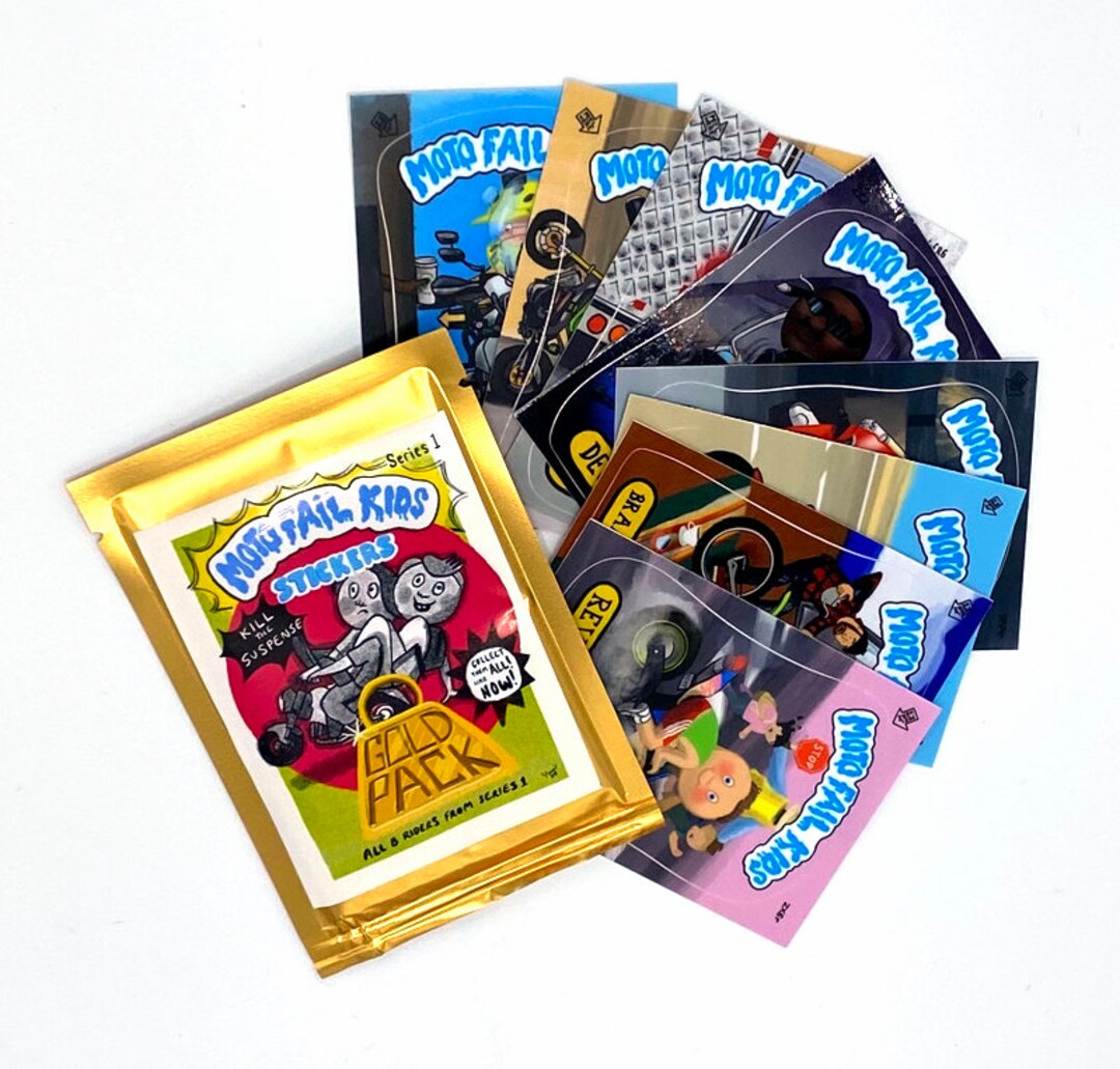 Motorcycle Sticker Pack Funny Motorcycle Stickers Motorcycle Trading ...