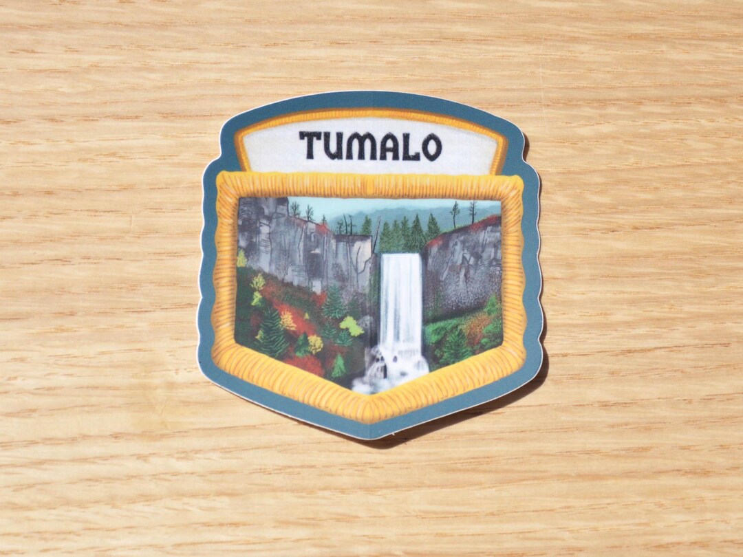 Tumalo Falls Sticker | Tumalo State Park Sticker | Hike Tumalo State Park Sticker | Hike Tumalo ...