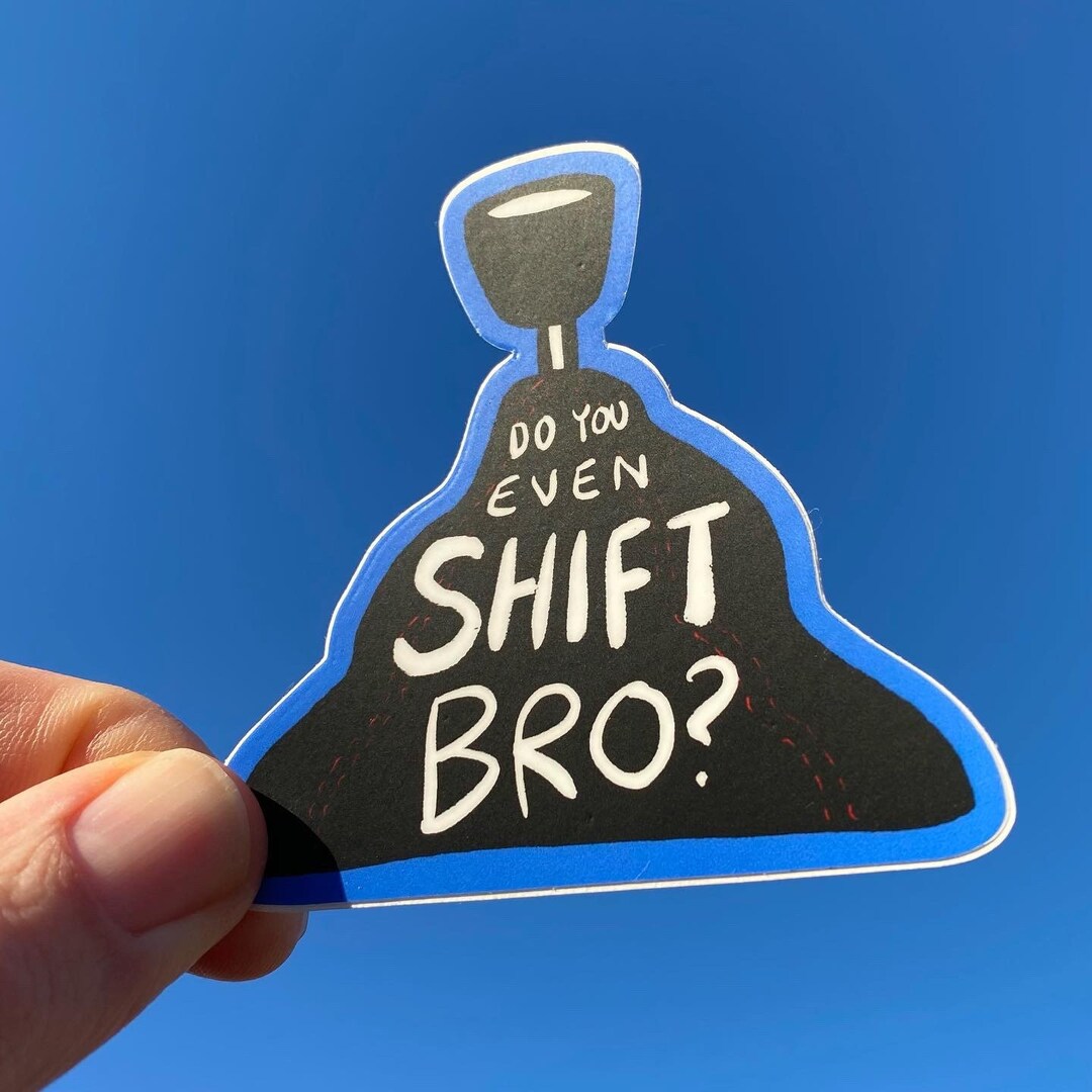 Stick Shift Sticker Manual Transmission Driver Sticker - Etsy