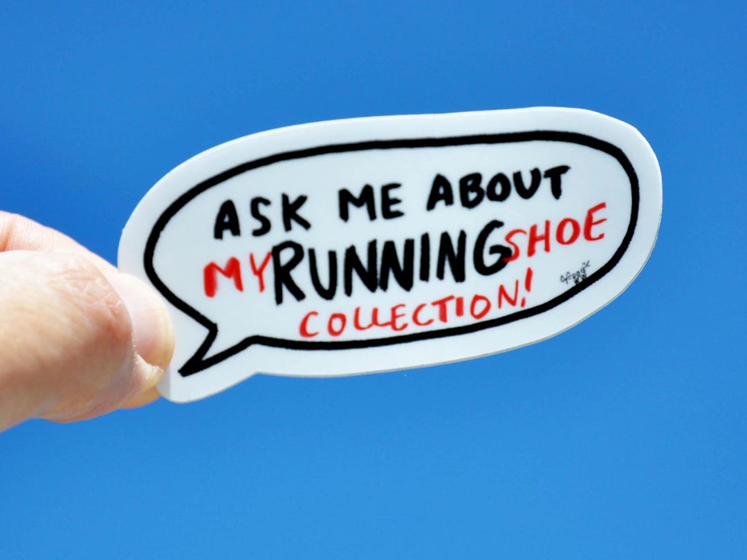 Running Sticker | Running Shoe Collection | I Love Running Shoes ...