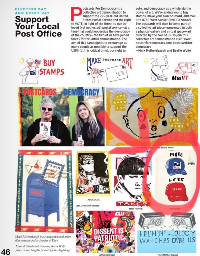More USPS Less USBS Poster Support Lettercarriers Support - Etsy