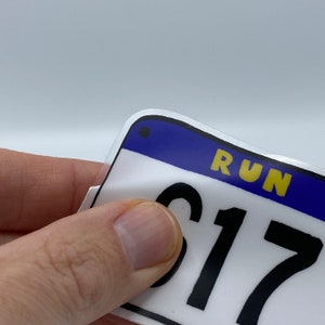 Boston Marathon Sticker | Boston Running Sticker | Run Boston Sticker ...