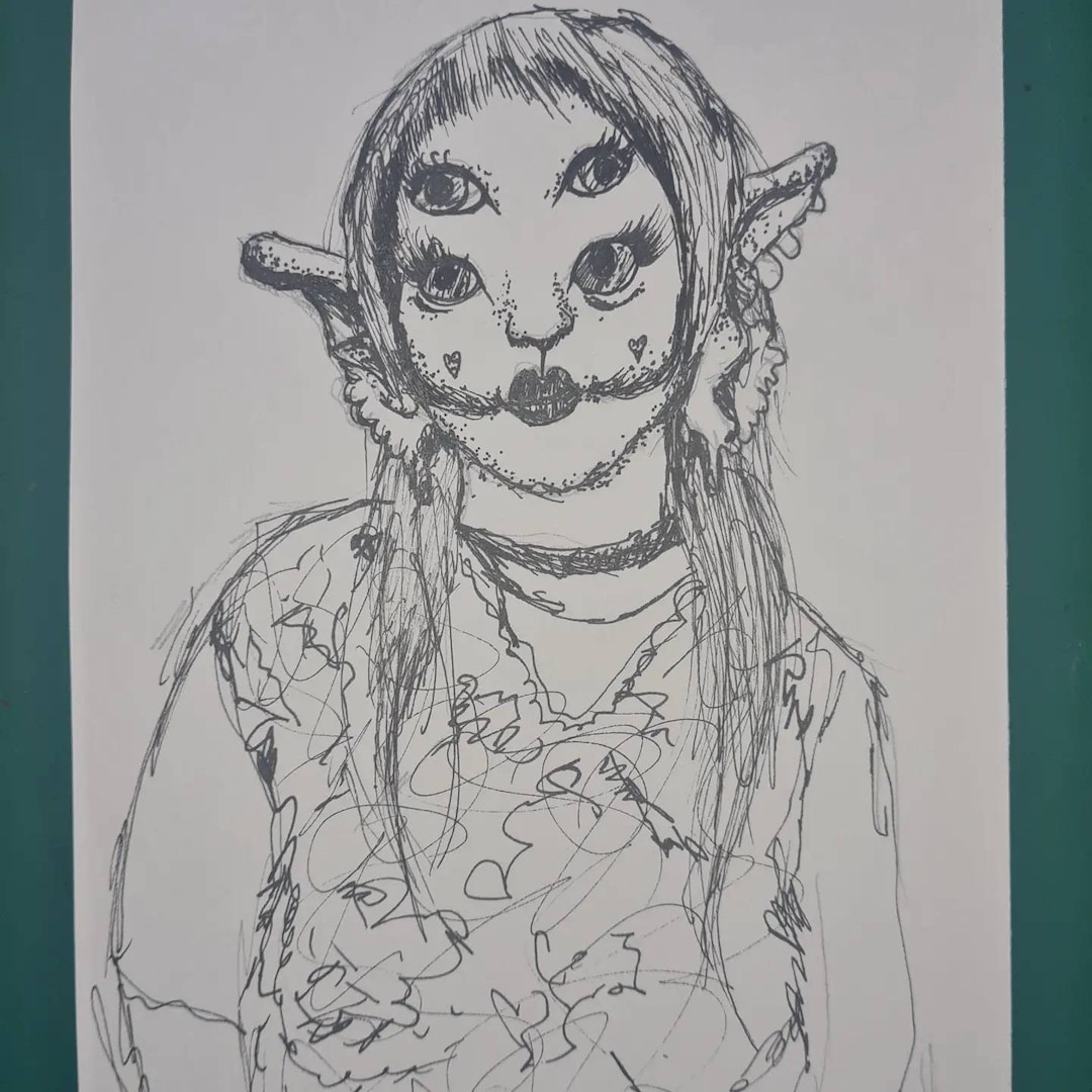 Melanie Martinez Portals Drawing - Etsy