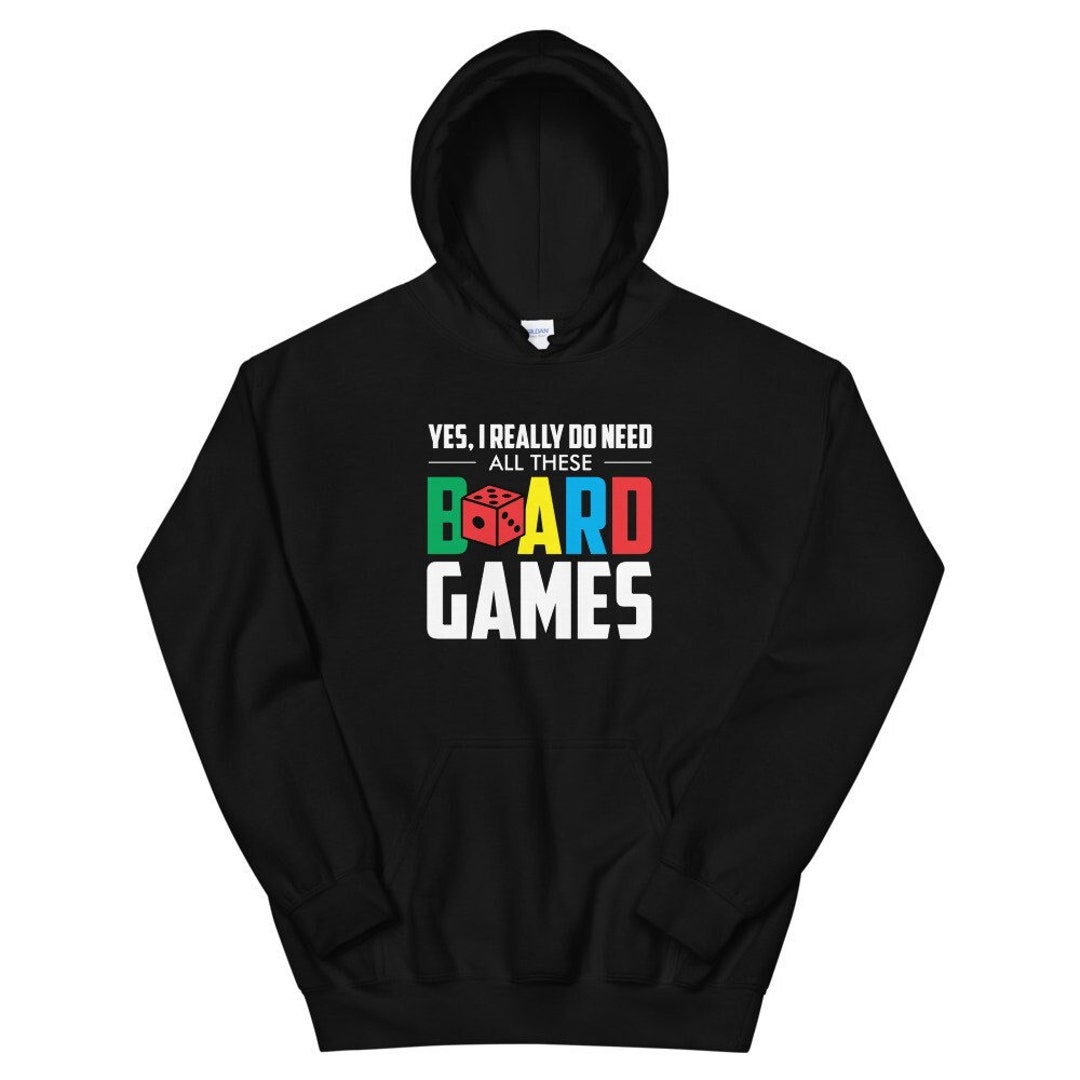 Board Game Hoodie Boardgame Hoodie Board Game Gifts Gamer - Etsy