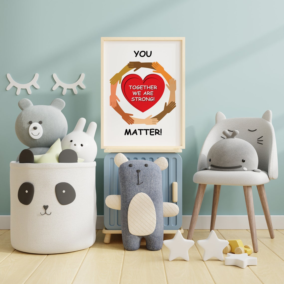 You Matter Poster Positive Classroom Decor Inclusive - Etsy