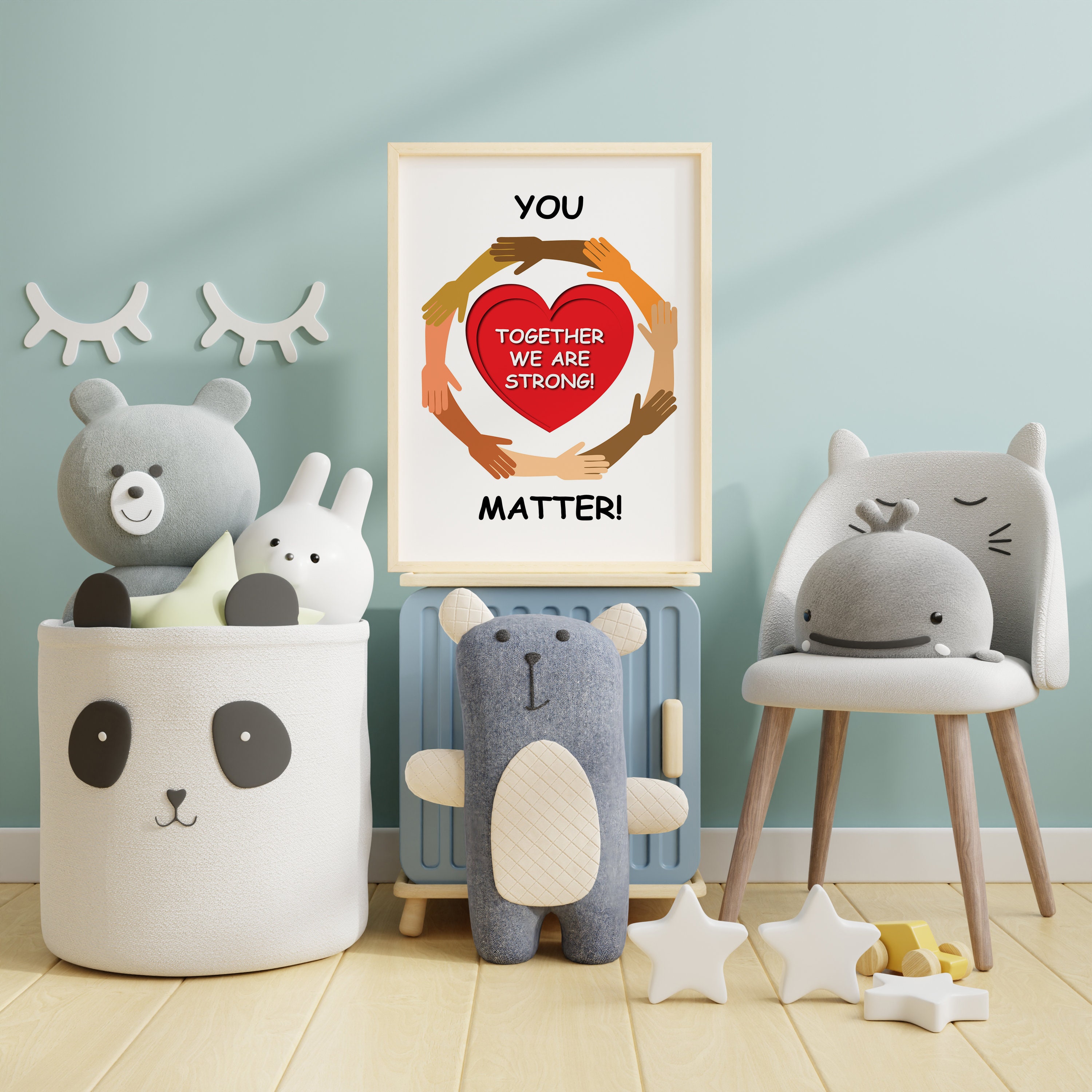 You Matter Poster, Positive Classroom Decor, Inclusive Education Print ...