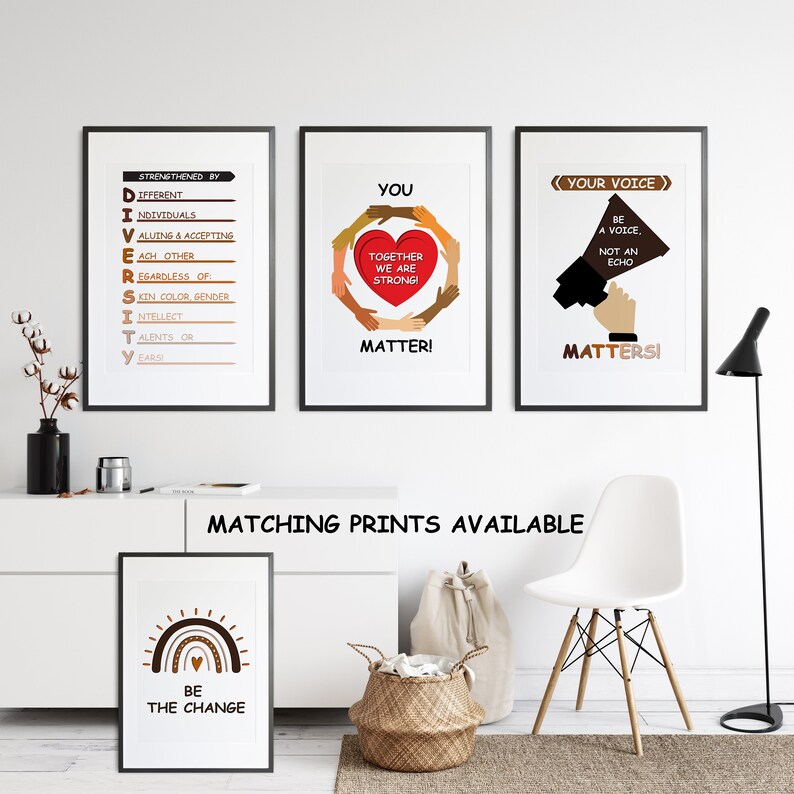 You Matter Poster, Positive Classroom Decor, Inclusive Education Print ...