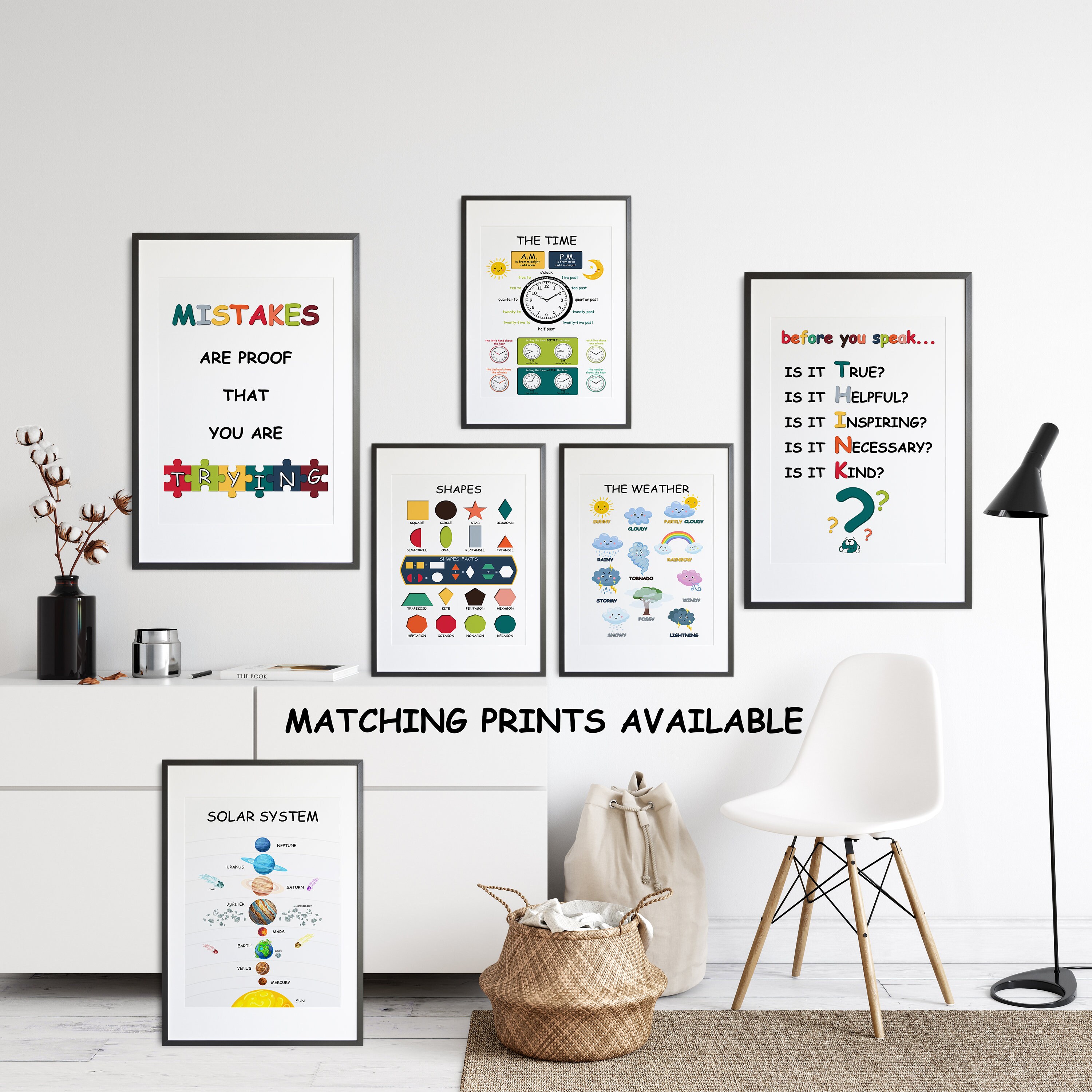 How to Tell the Time Learning Print, Teaching Time Educational Poster ...