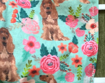Cocker Spaniel Face Mask - Etsy