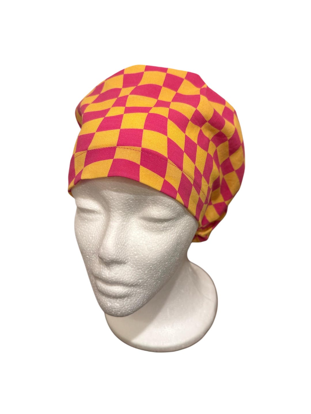 Wavy Checks Various Colors - Euro Style Scrub Cap - Etsy