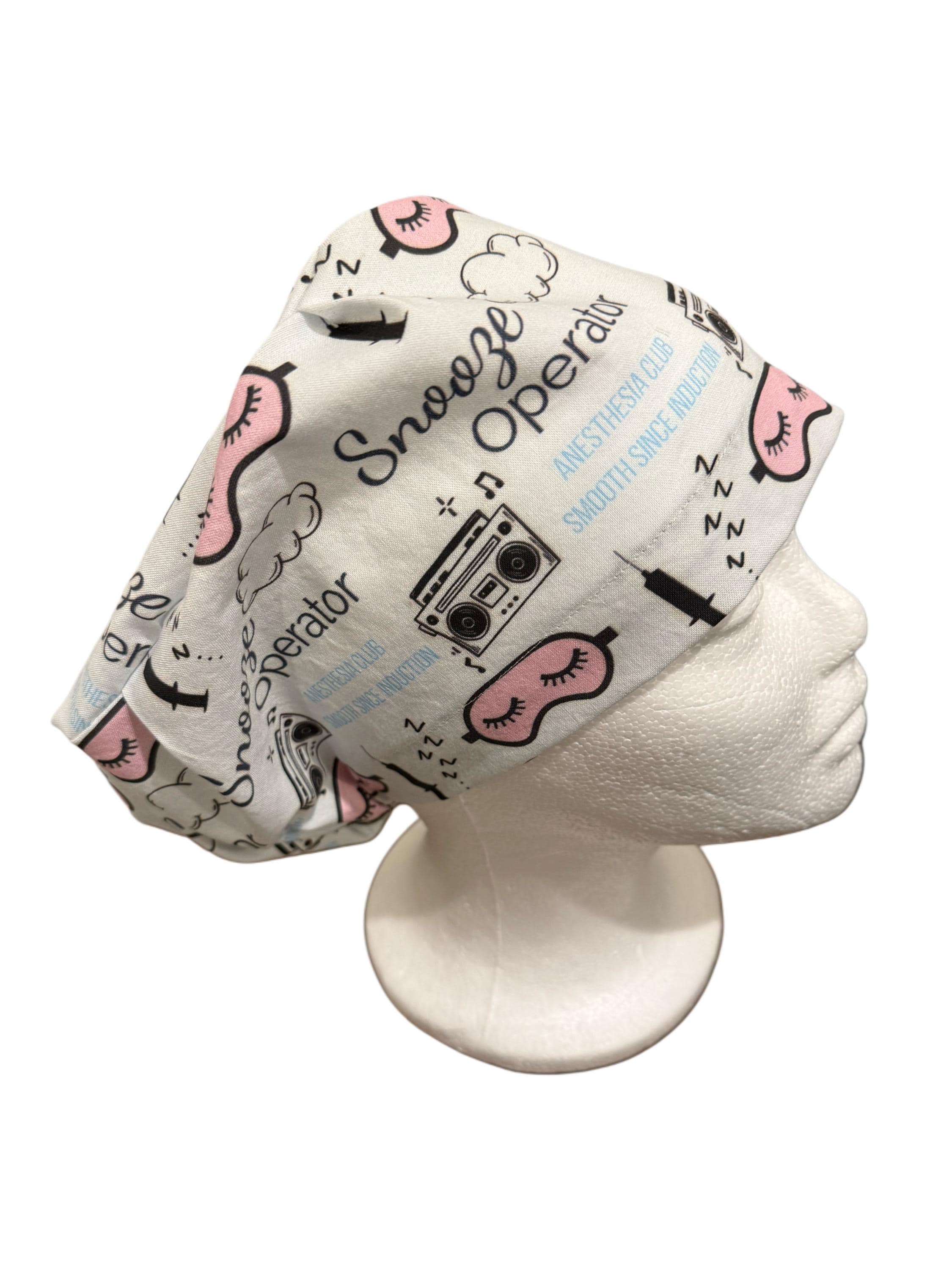 Anesthesia- Snooze Operator Euro Style Scrub Cap - Etsy