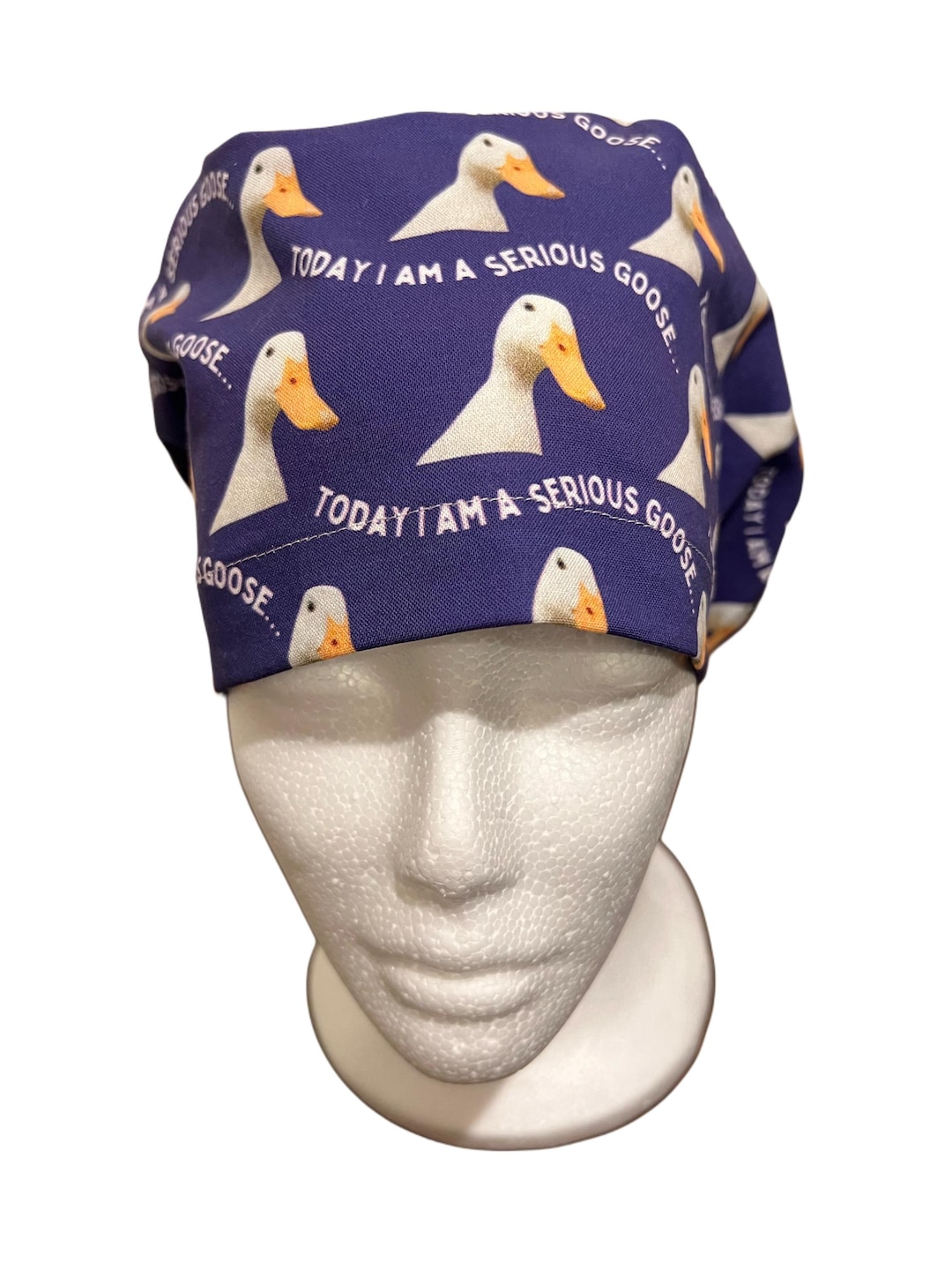 Today I’m a Serious Goose - Euro Style Scrub Cap - Etsy