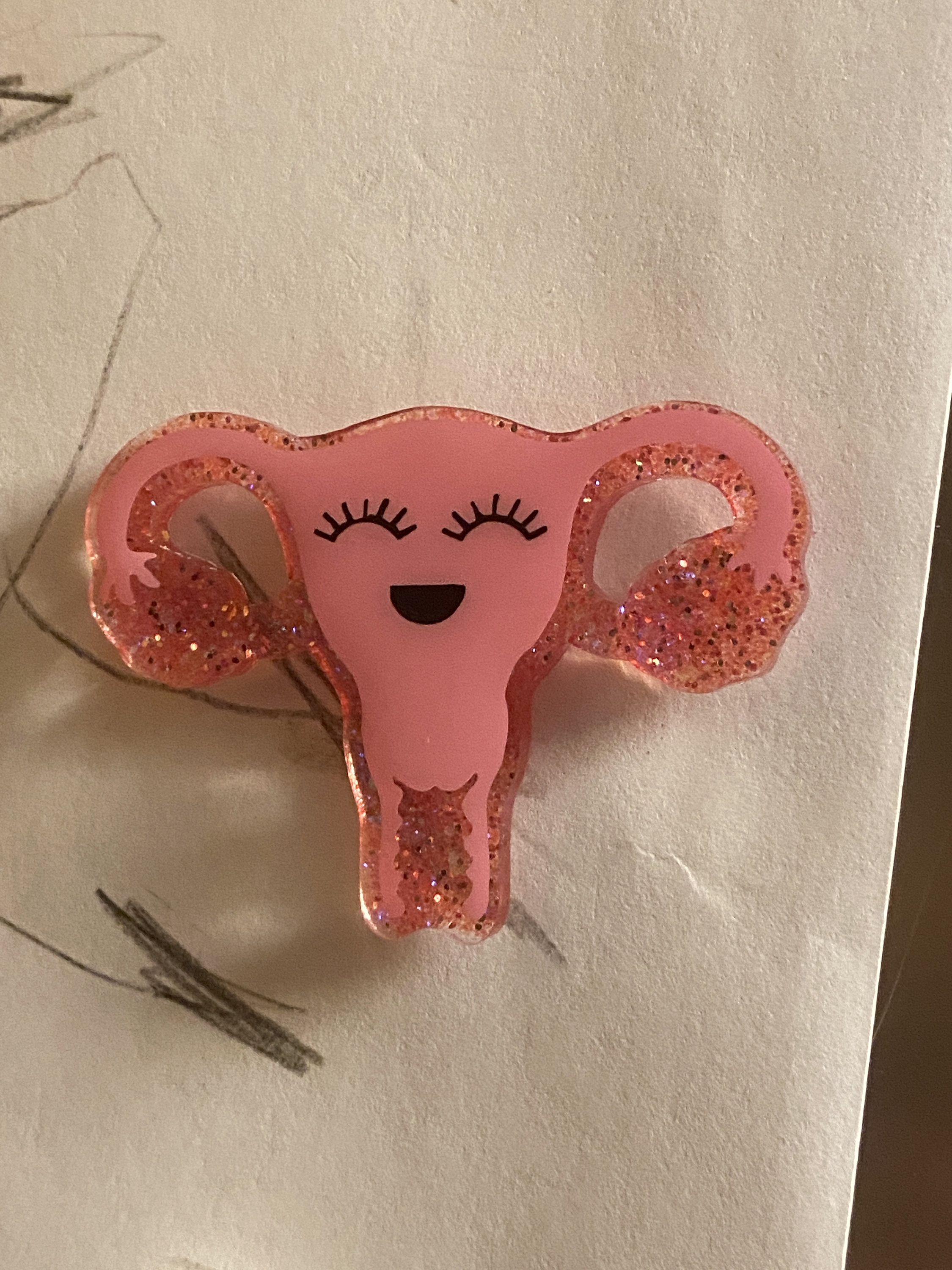 Cuterus the Uterus Magnet | Etsy