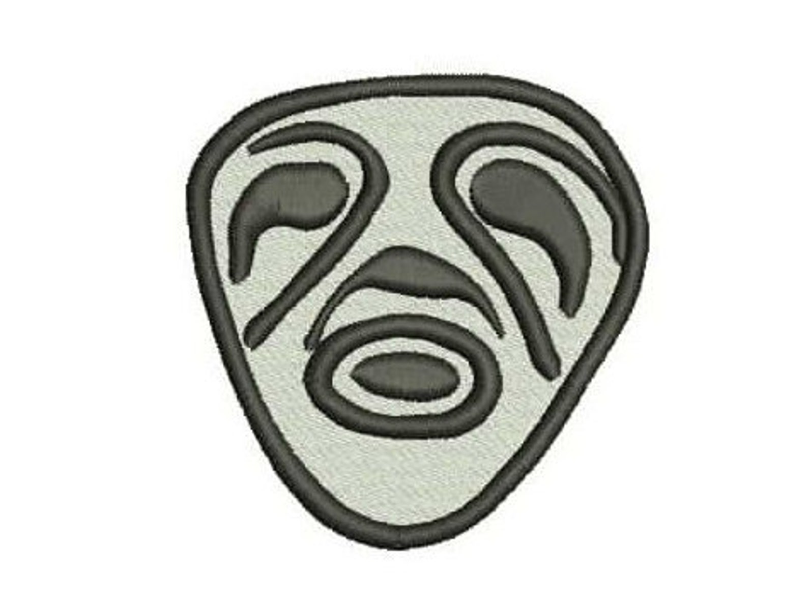Taino Mask Symbol Logo Design for Machine Embroidery (TESTED) - Etsy