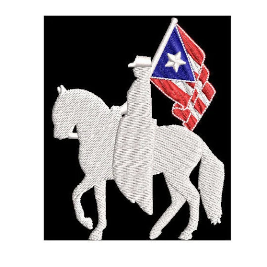 Paso Fino Puerto Rico Logo for Machine Embroidery (TESTED) - Etsy