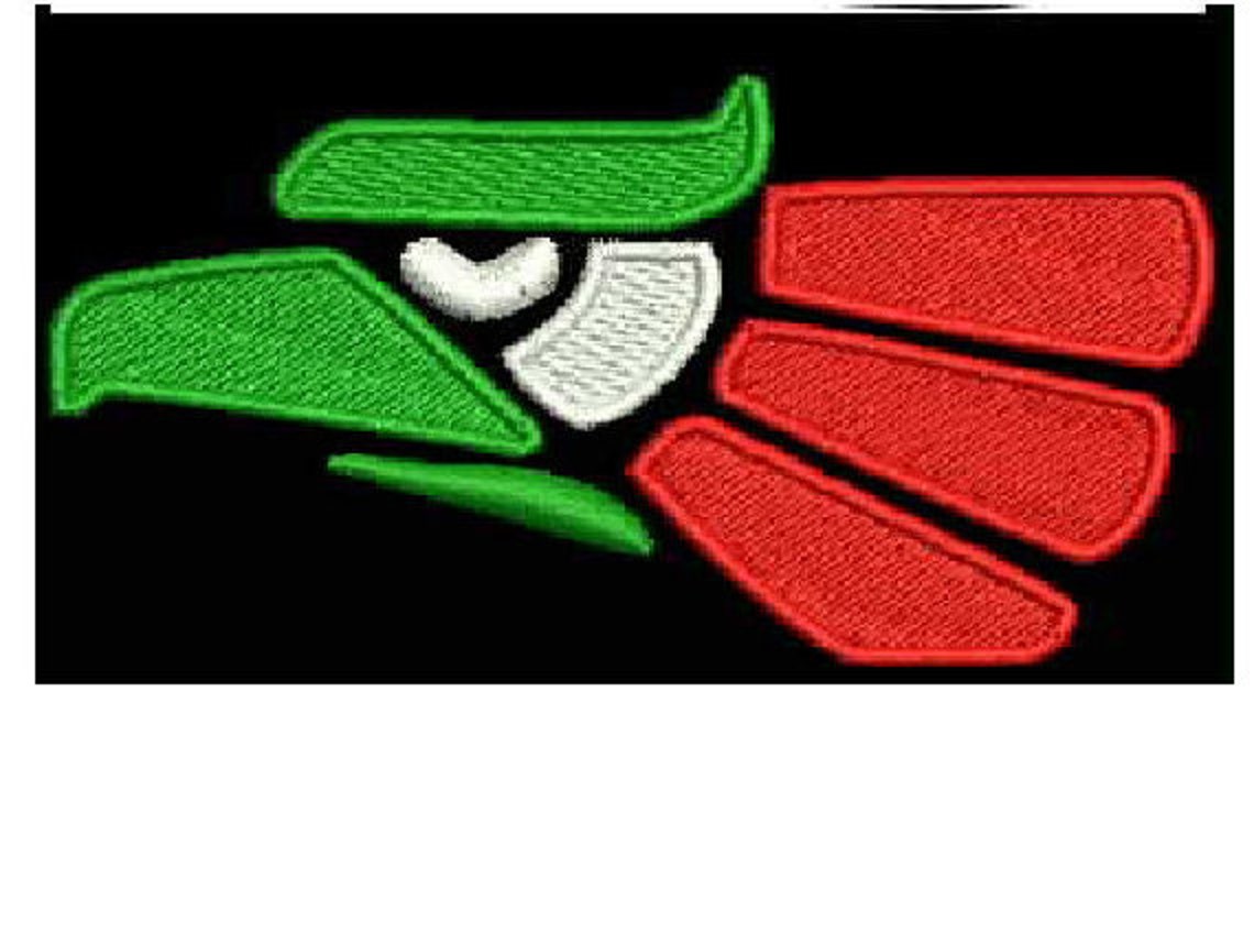 Mexican Eagle Design Logo for Machine Embroidery - Etsy