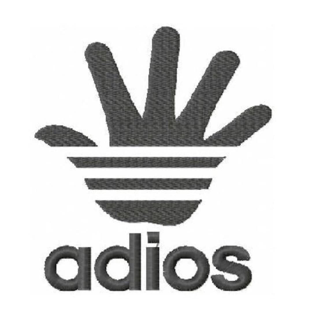 Adios Machine Embroidery Logo Design (TESTED) - Etsy