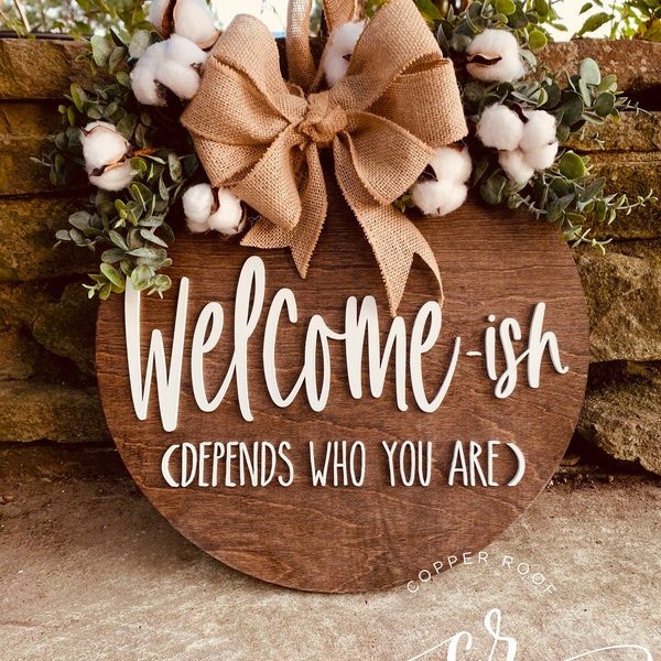 Funny Welcome Sign - Etsy