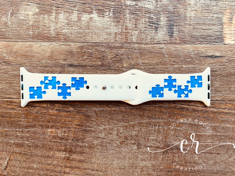 Autism Awareness Apple Watch Band Laser Engraved - Etsy