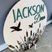 Duck Nursery Sign / Nursery Name Sign / Duck Theme Sign - Etsy