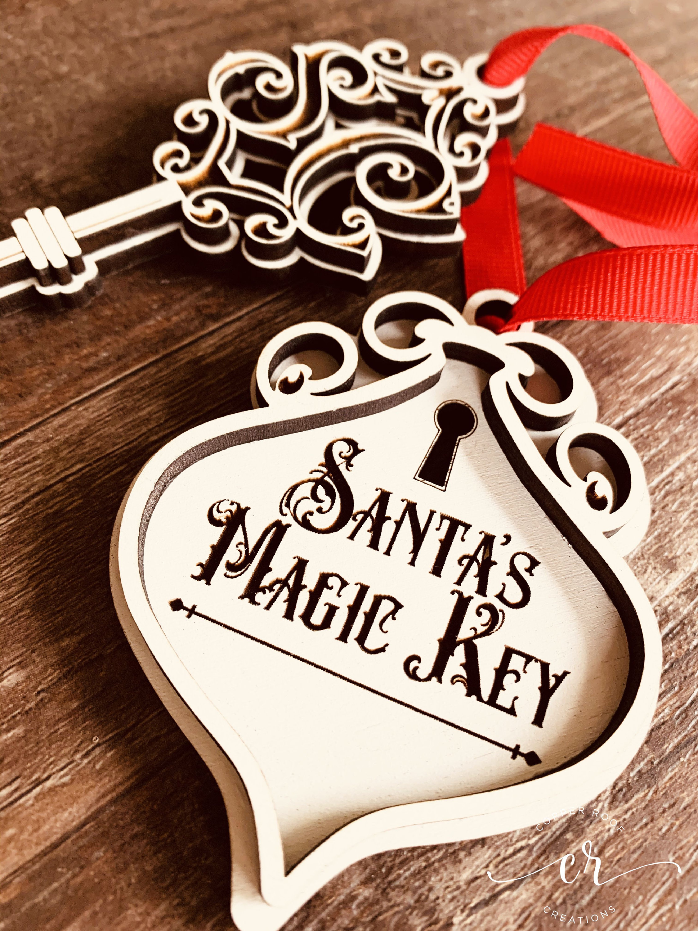 Santa’s Magic Key Custom Personalized Santa’s Magic Key Laser Cut Santa ...