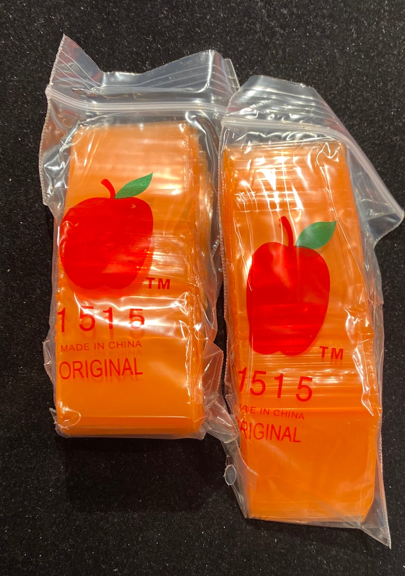 Color Zip Close Baggies: 2 Mil Poly Storage Bags (1000 Ct) - Etsy
