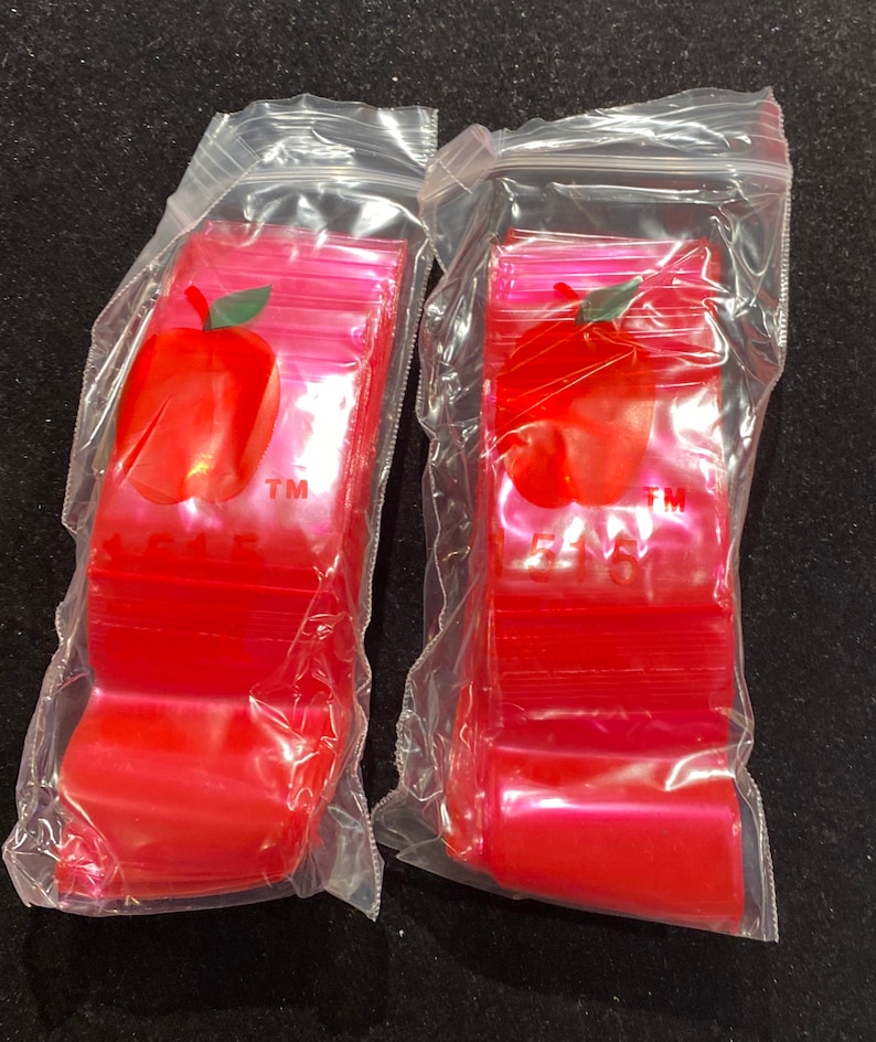 Color Zip Close Baggies: 2 Mil Poly Storage Bags (1000 Ct) - Etsy