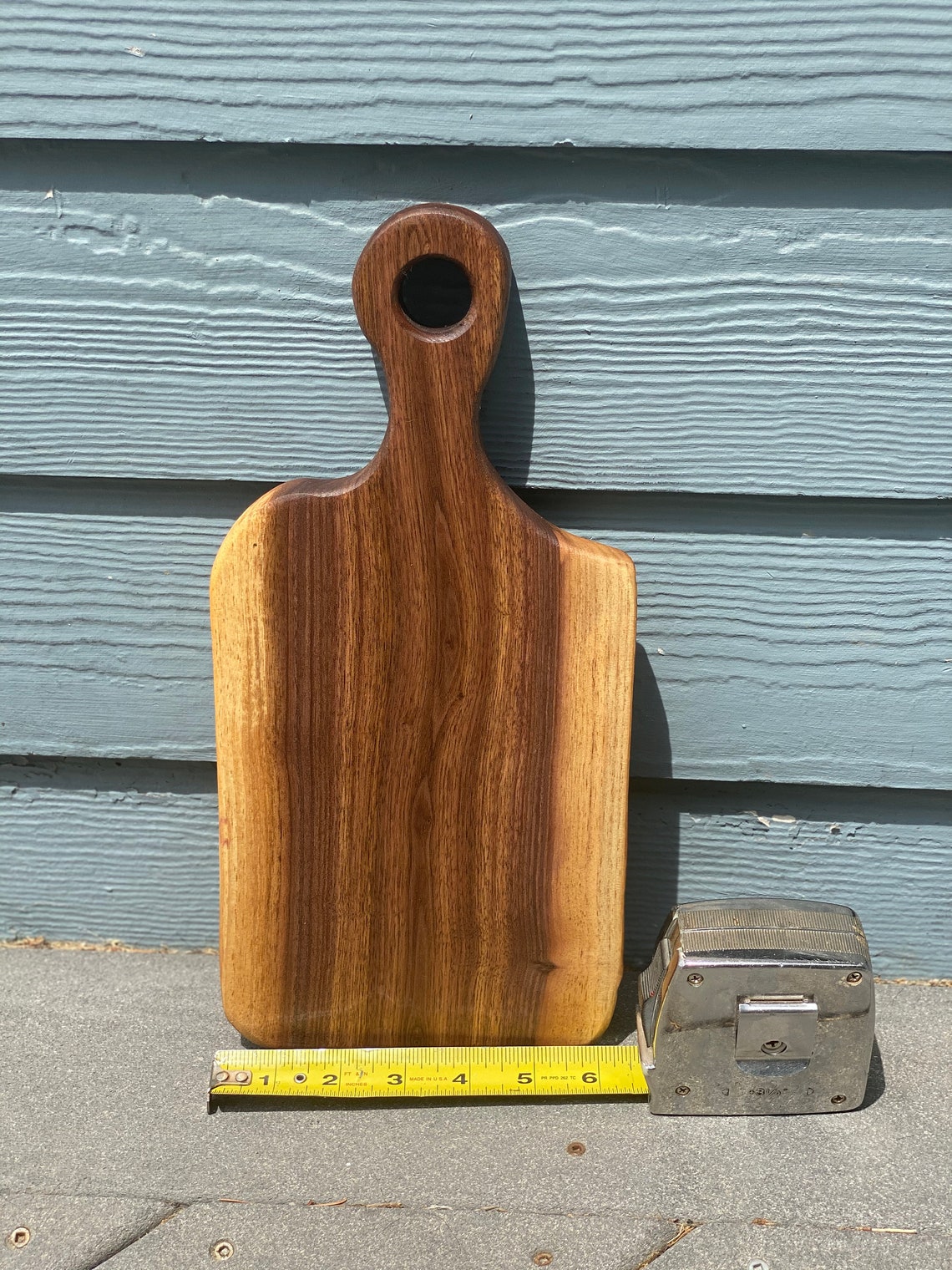 Live Edge Cutting Board - BBQ Board - Board - Serving Board - Walnut ...