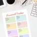 Password Tracker Fillable and Printable Password Organizer Password Log ...