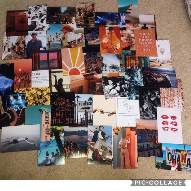 Personalized Wall Collage Kit Etsy