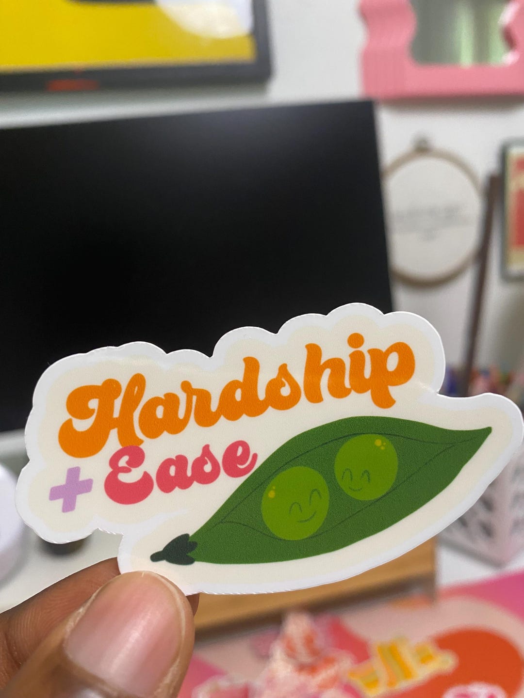 Hardship + Easer | Cute Sticker Waterproof Water Bottle Laptop ...