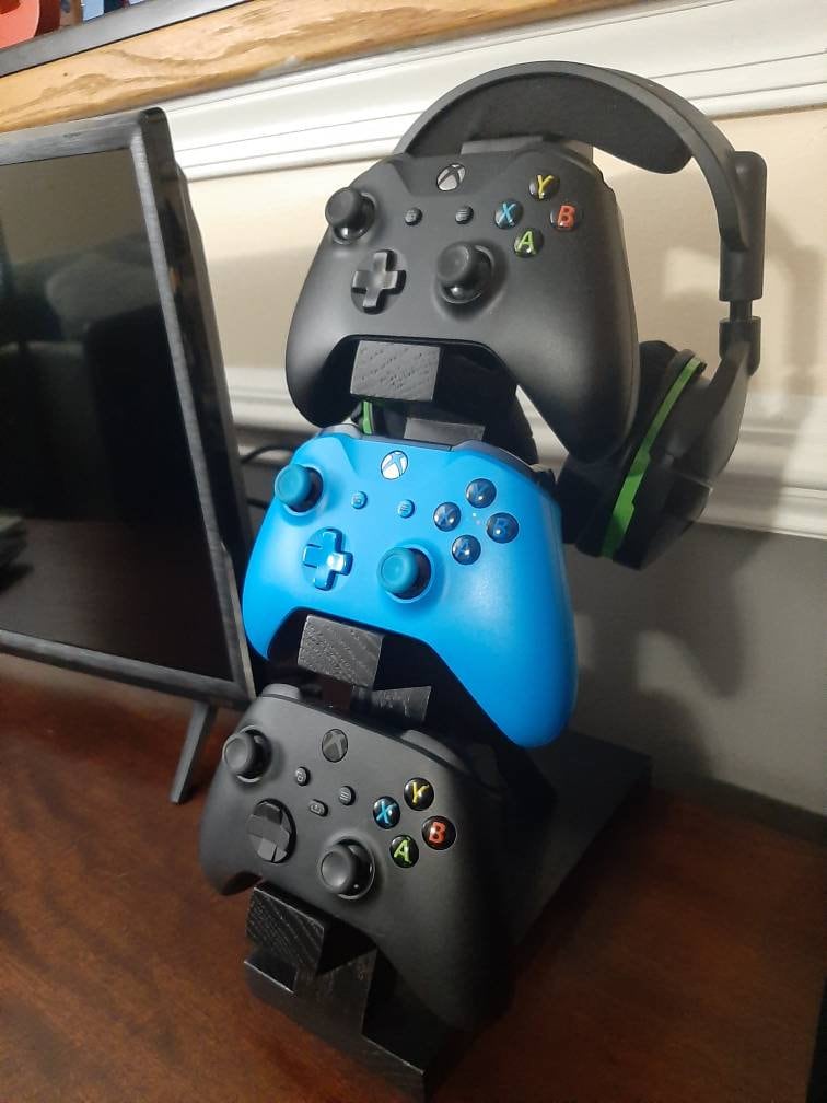 3 Tier Controller Stand wooden | Etsy