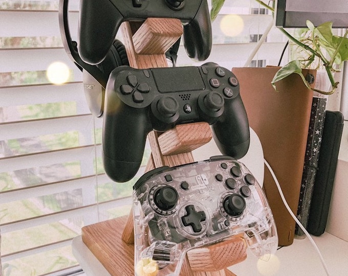 3 Tier Controller Stand (wooden) - Etsy