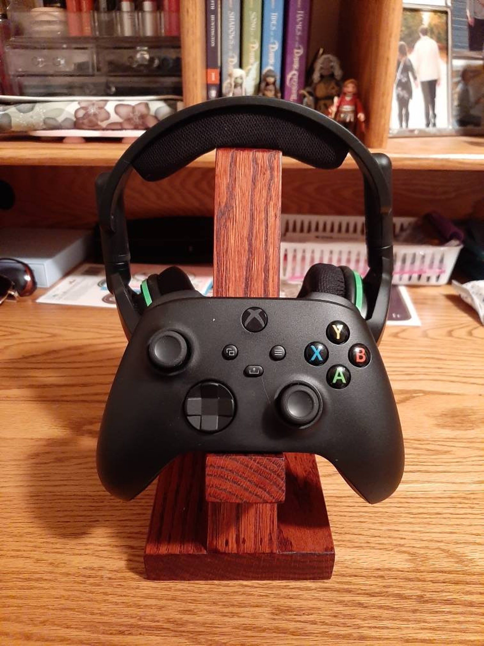 1 Tier Controller Stand wooden | Etsy