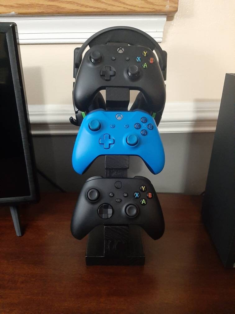 3 Tier Controller Stand wooden | Etsy