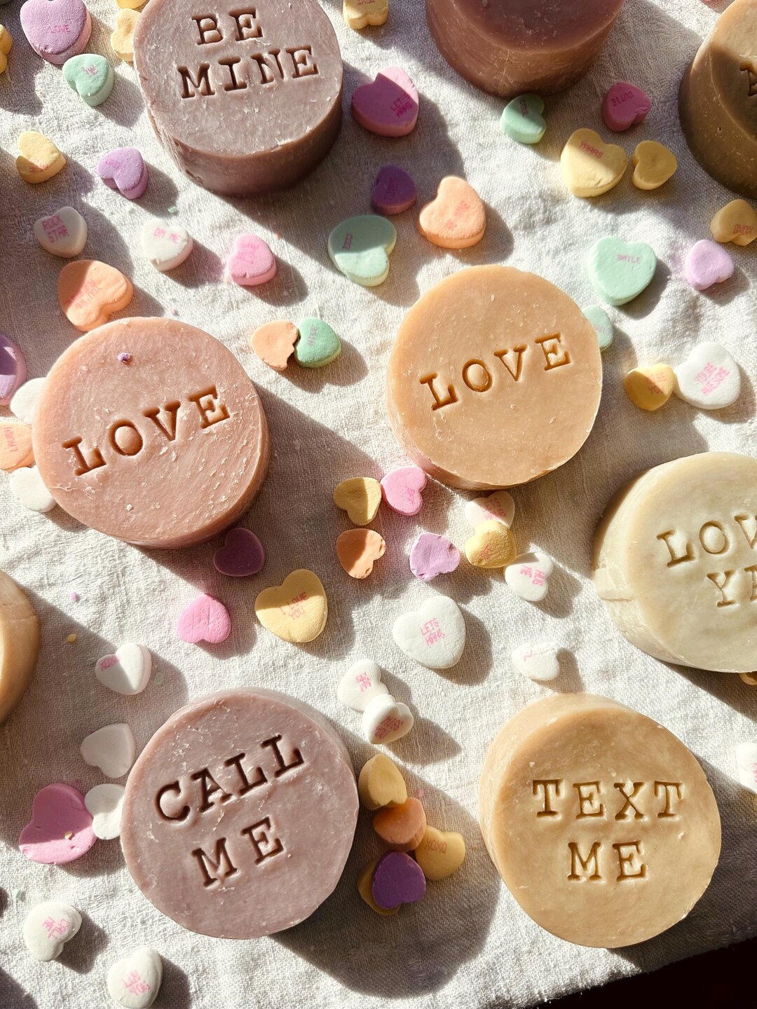 Conversation Soap Puck purple Valentine's Day Gift Boyfriend/girlfriend ...