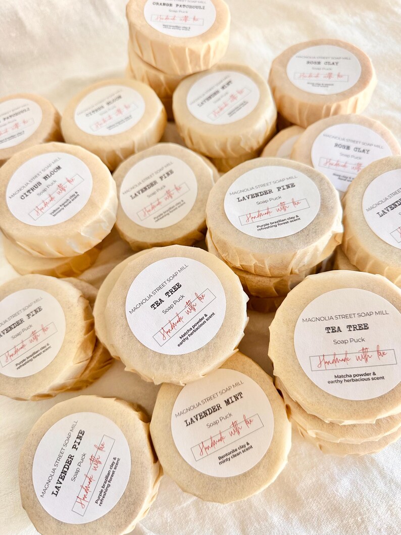 Handmade Natural Bar Soap | Vegan Skincare | Soap Pucks/soap Rounds - Etsy