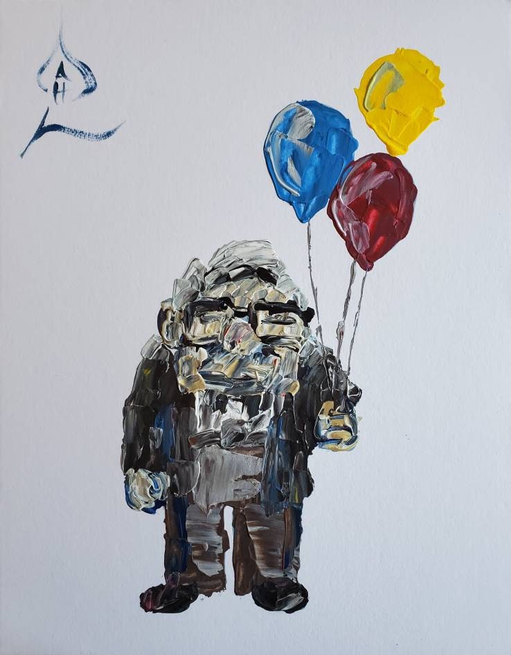 Up Movie Painting