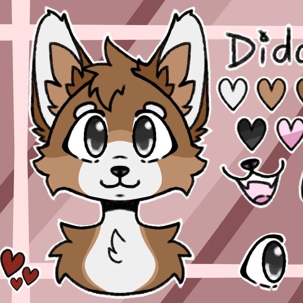 Ref Sheet Commission - Etsy