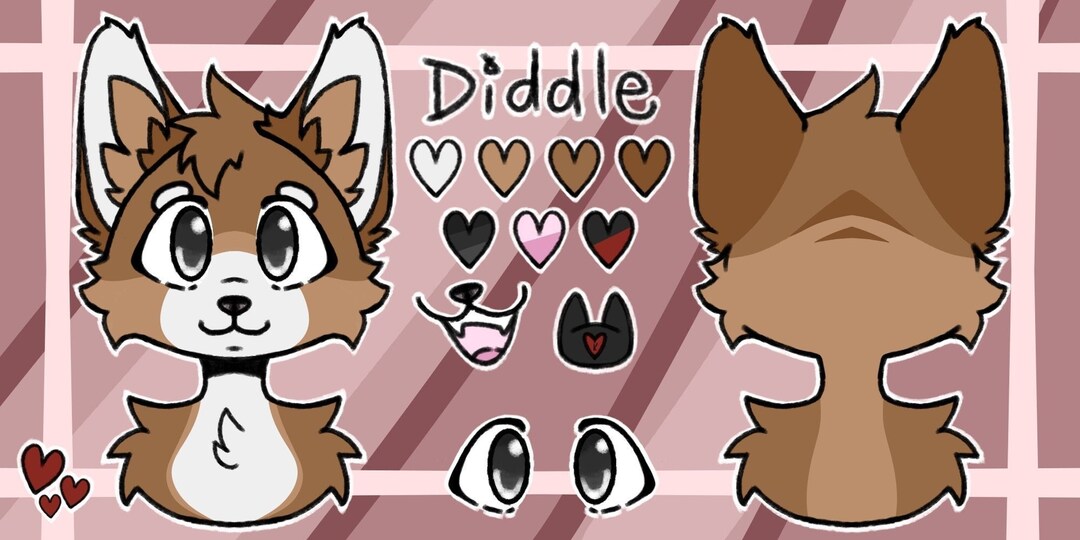 Fursuit Head Reference Sheet Commissions - Etsy