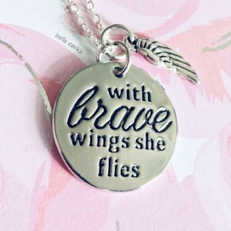 Circle Chain With Wings - Etsy